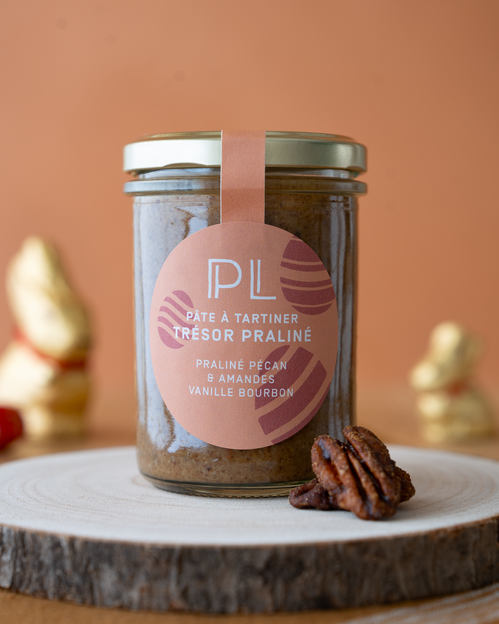 Pâte à tartiner Trésor Praliné – Pécan & amandes caramélisées